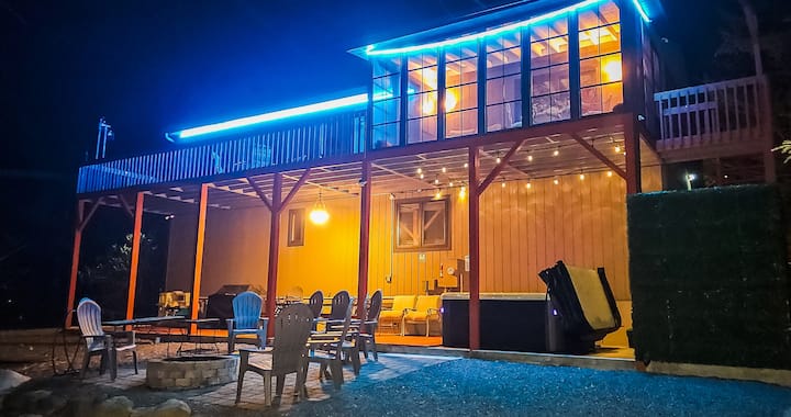 Pocono Golf House,hot Tub, Firepit,game Room, Lake - Mount Pocono, PA