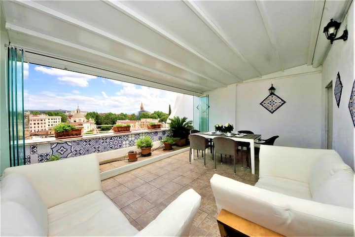 Trois Appartements Au Colisée, Terrasse Et Balcon - Rom