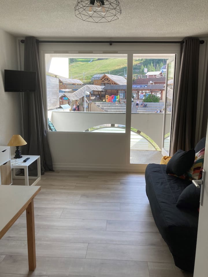 Appartement 4 Pers Pieds Des Pistes Balcon Sud - Puy-Saint-Vincent
