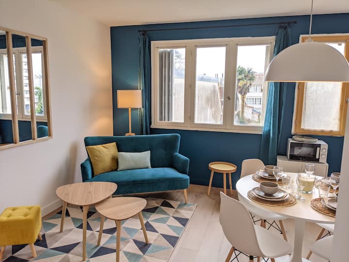 Cosy Iris 3ch - Stationnement Gratuit - Lumineux - Pau