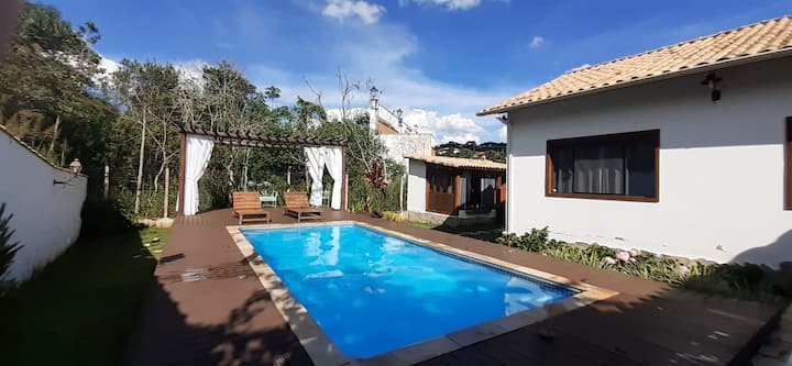 Casa Ampla E Acolhedora Com Piscina - Tiradentes