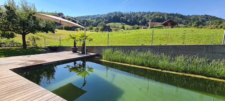 Zimmer Mit Doppelbett In Villa Mit Pool - Lucerne