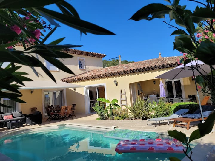 Villa Kozi, Piscine, Centre Village, 6 Personnes - Lorgues