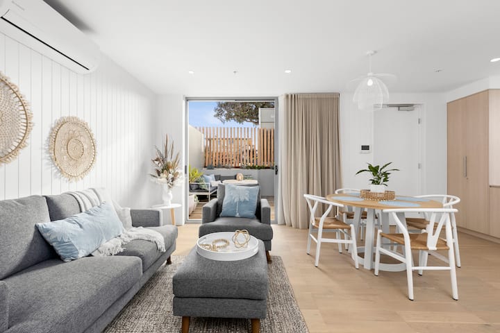 Terrace Luxe- 2 King Beds/2 Bath, Parking, A/c - Ocean Grove