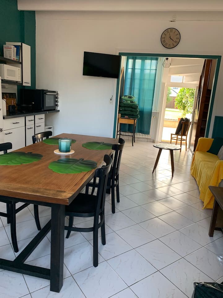 Maison Ville Grand Jardin Proche Plage - Cancale