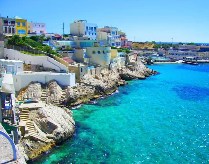 Appartement à Malmousque, Jardin Et Bord De Mer - Marseille