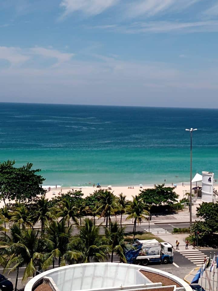 Flat Com Vista Do Mar Da Barra Da Tijuca! - Rio de Janeiro