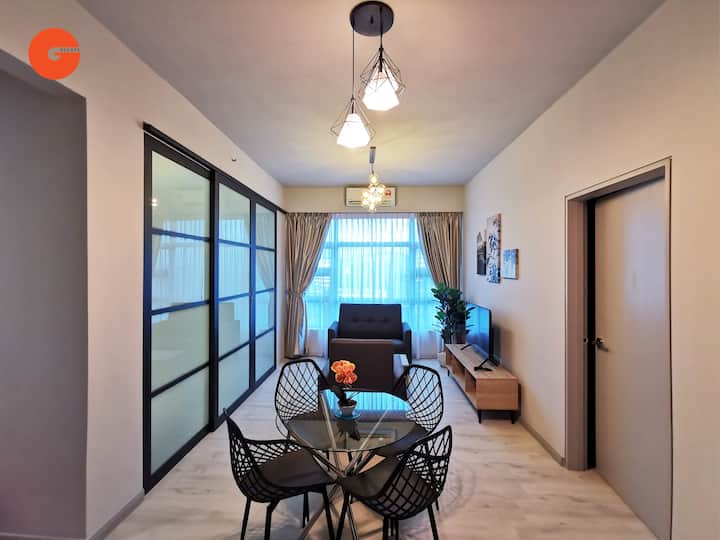 2-br Serviced Apt @ Level 26 | Bay View | Wifi - Kota Kinabalu