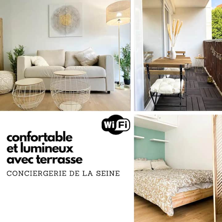 Charming Cosy Appt Rouen Rive Gauche - Rouen