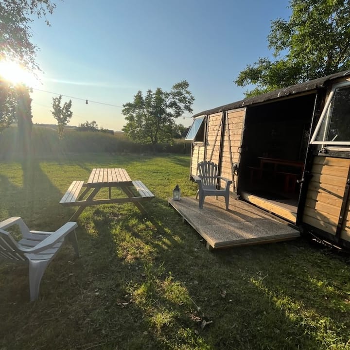 Wagon-lit Et Son Jacuzzi, à 10 Minutes De Giverny - Haute-Normandie