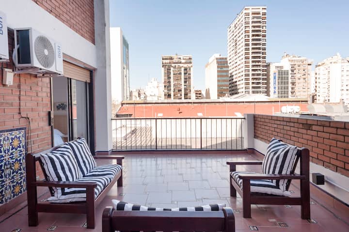 Residencia Para Seis Con Doble Terraza Y Vistas - Buenos Aires