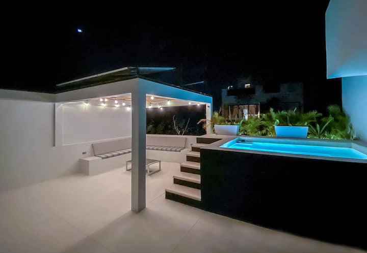 Bel Appartement Avec Piscine Privée, Proche De La Mer - Tulum