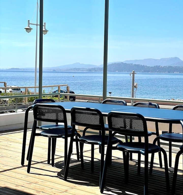 Villa Blu Maris Sur Le Port Des Oursinières - Le Pradet