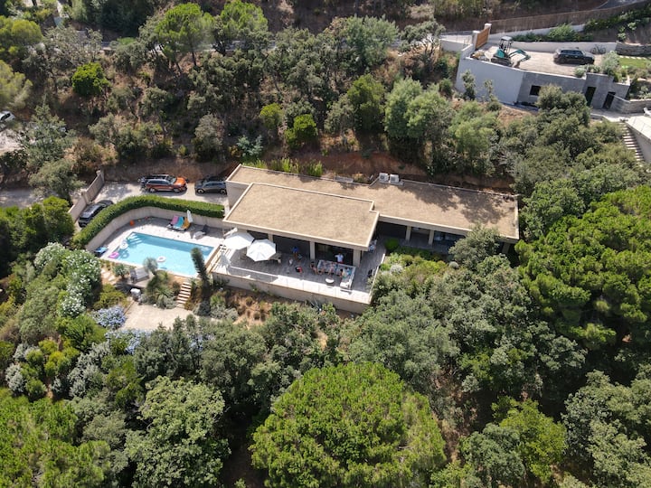 Luxury Villa Nested In Trees: 4 Bedrooms With Pool - Ramatuelle