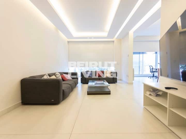 Modern Apartment Near Downtown With Terrace - ベイルート