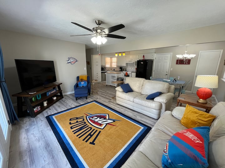 Near Ou, Stocked Kitchen, 4 Tvs, W/d, Fire Pit - Norman
