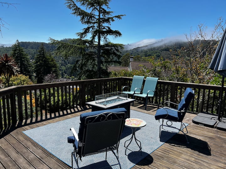 Mill Valley Hilltop Views From Every Room - Tiburon