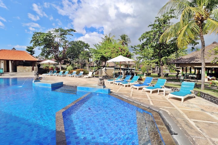 57br Manicured Resort With Pool & Sunset In Lovina - Singaraja