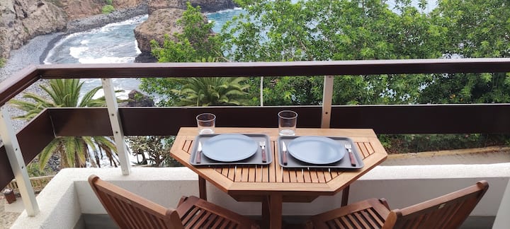 Precioso Apartamento Con Vistas Al Mar Con Piscina - Los Realejos