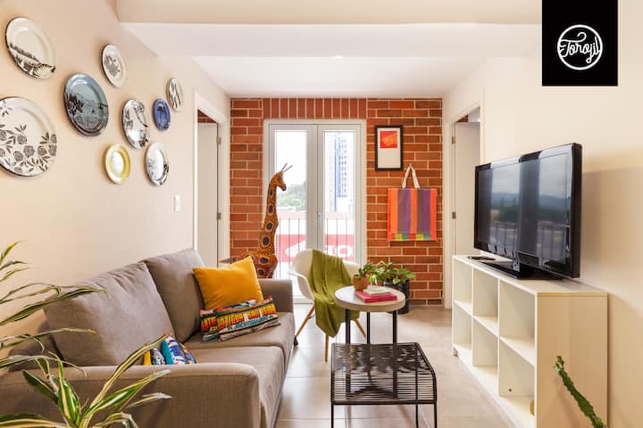 Lindo Apartamento Artístico En Cuidad De Guatemala - Guatemala City
