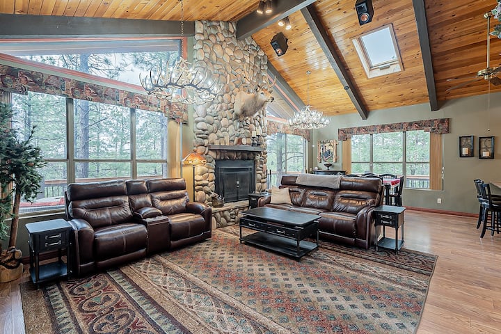 Beautiful 6 Bedroom Cabin With Breathtaking Views - Pinetop-Lakeside, AZ
