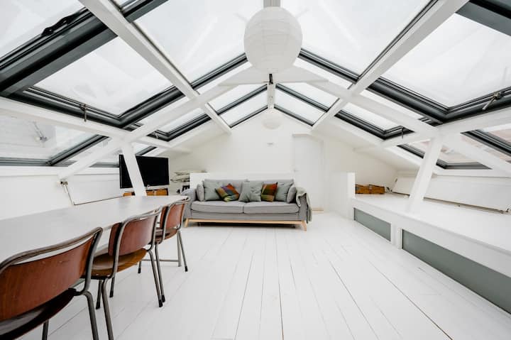 Ruim & Licht Loft Met Uitzicht Over Het Water. - Amsterdam