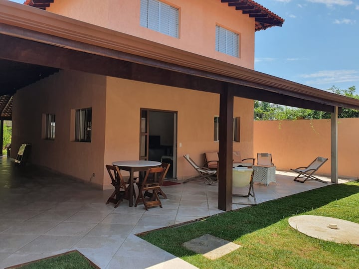 Casa Espaçosa Em Boracéia - São Sebastião - São Sebastião