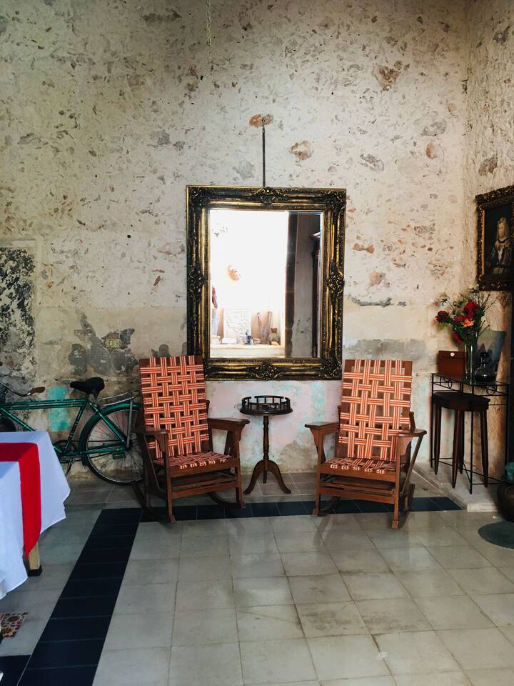 Queen Size Bedroom, Historical Home Mérida Centro - Mérida