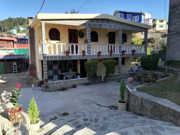 Agradable Cabaña Con Chimenea Interior - Pachuca