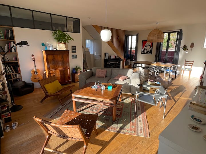 Maison Familiale Avec Jardin à 8 Min De Paris - Asnières-sur-Seine