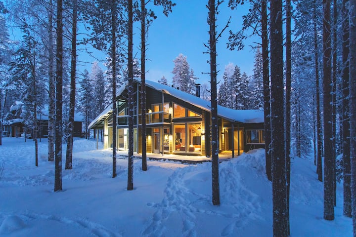 Modern And Atmospheric Chalet Next To The Slopes - Finland