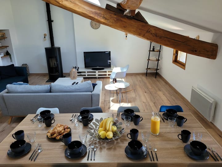 Superbe Appartement Rénové Au Cœur Des Dombes - Saint-André-de-Corcy
