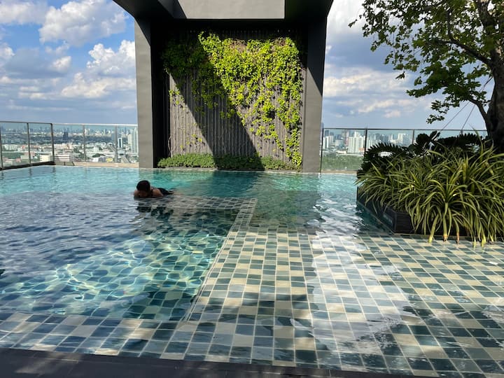 Modern 1 Bedroom With Pool&gym 120m From Mrt(bl35) - Thailand
