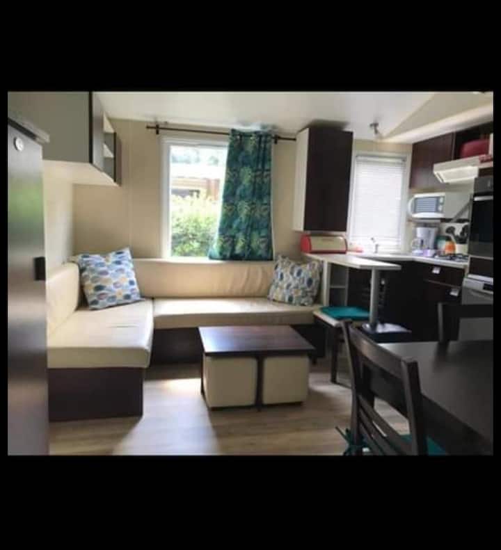 Mobil Home Camping 3* Avec Piscine Et Plage à Pied - Argelès-sur-Mer