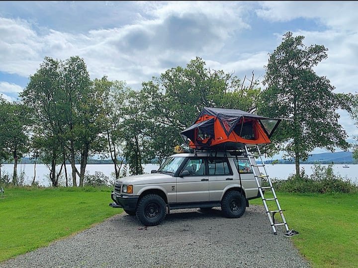 Land Rover Discovery With A Brand New Tent Box. - Warrington