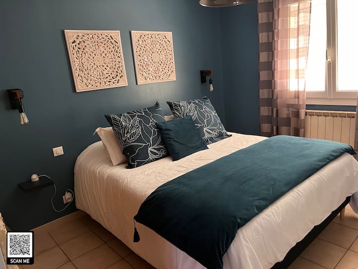 Chambre D'hôtes Bleu - Valras-Plage
