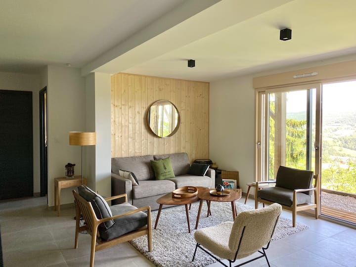 Gîte Avec Vue Magnifique, Charme Et Confort - Foncine-le-Haut