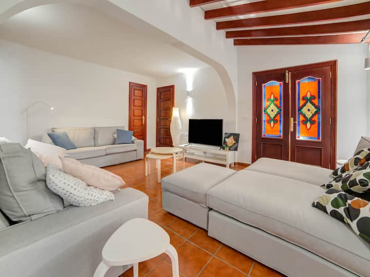 Ruime Villa Verwarmd Zwembad &Airco In Golfterrein - Tenerife