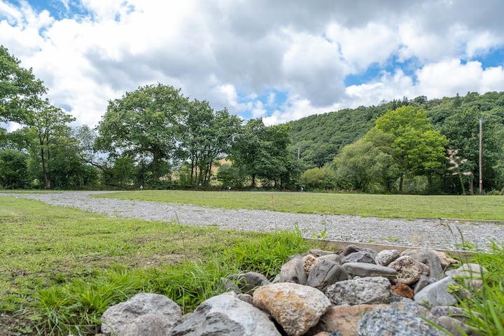 Pitch 5 Of 5 On Rural Welsh Campsite - Llandovery