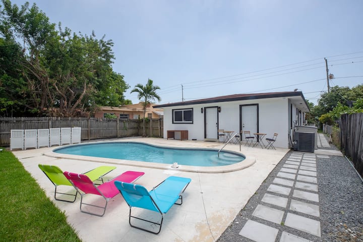 Urban Oasis With Pool At West Wynwood/allapattah - Miami