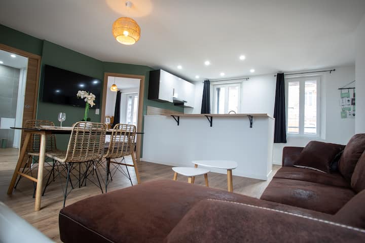 Bienvenue Chez Salomée, Style Contemporain, 57m² - Mers-les-Bains