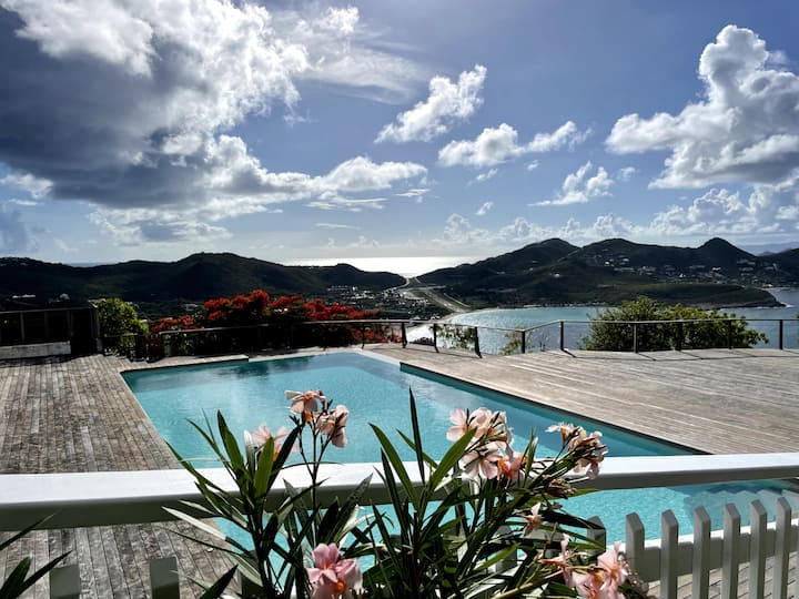 Appartement Neuf, Vue Mer, Piscine à Débordement. - Saint-Barthélemy