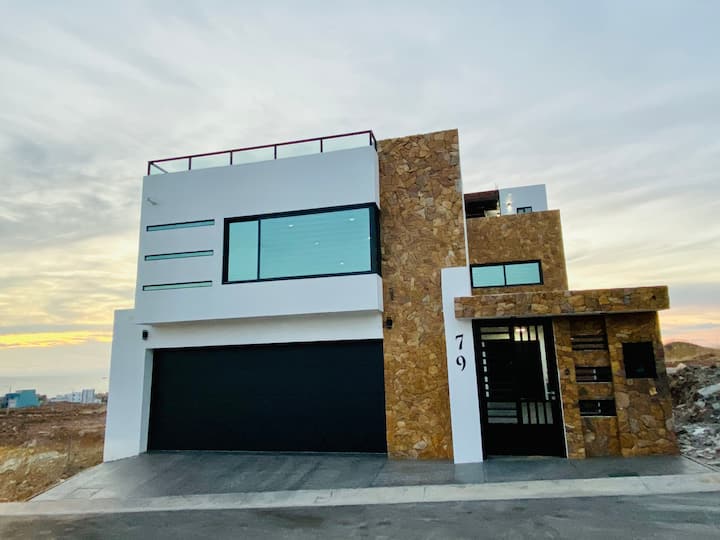 Luxury Home W/ocean View, Hot Tub&private Terrace - Rosarito