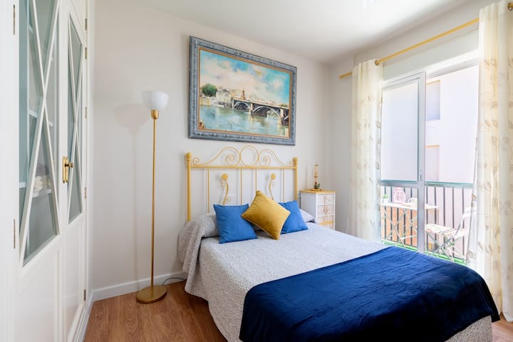 Cama Matrimonio Bonita Terraza, Centro - Seville