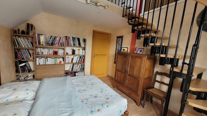Chambre Duplex Au Calme Avec Petit Déjeuner - Strasbourg