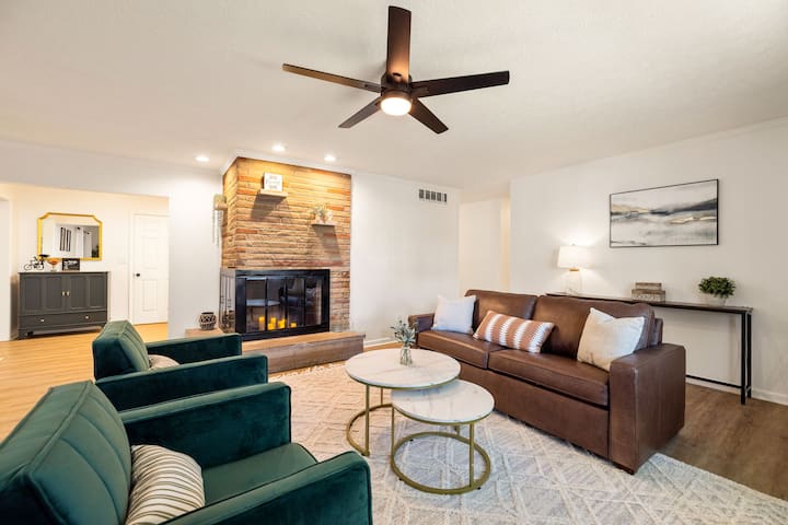 Minutes To Airport/easton~spacious Ranch~garage! - 제르시