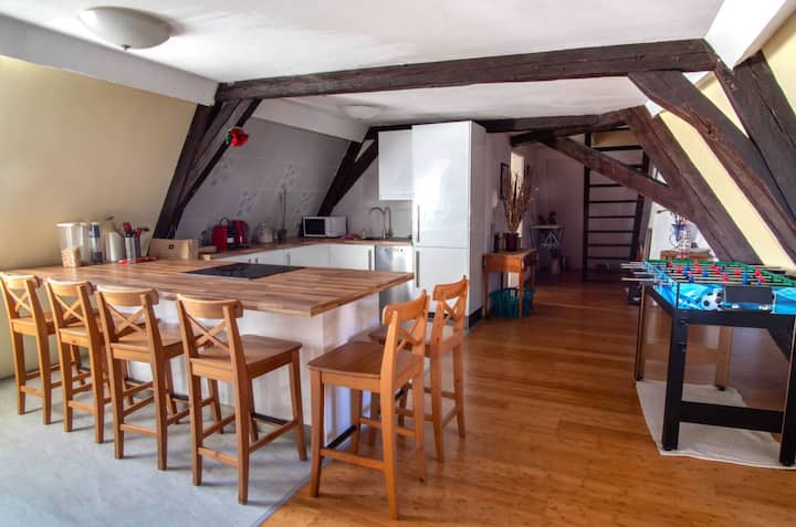 A Charming Room In A Co-location - Bail Mobilité - Strasbourg