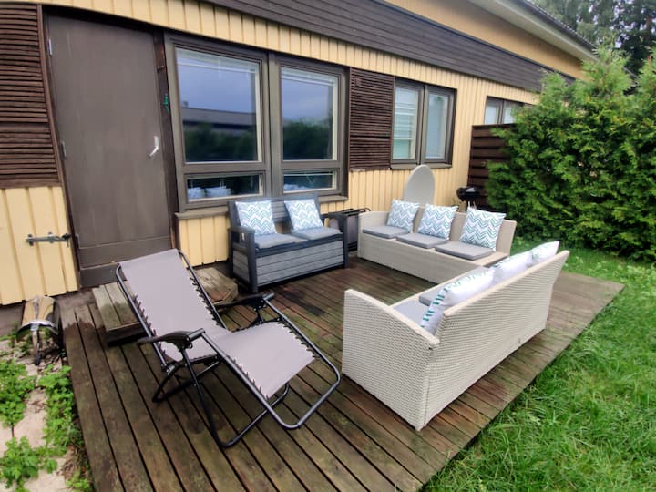 Row House With Relaxing Terrace In The Garden - Eurajoki