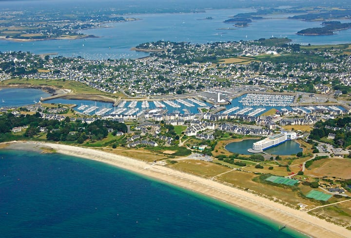 Appartement T3 Piscine Parking Plage à Pieds - Arzon