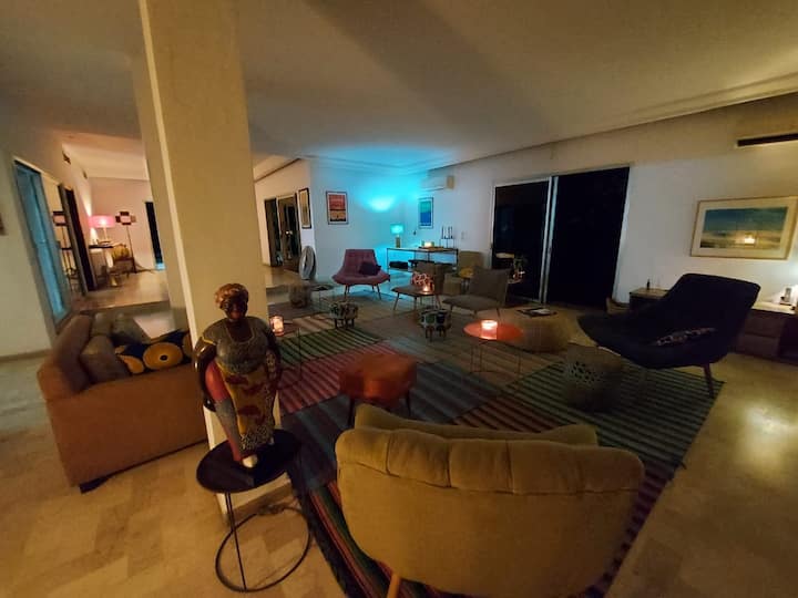 Chambre D'hôte Dans Villa Calme Avec Piscine. - Abidjan